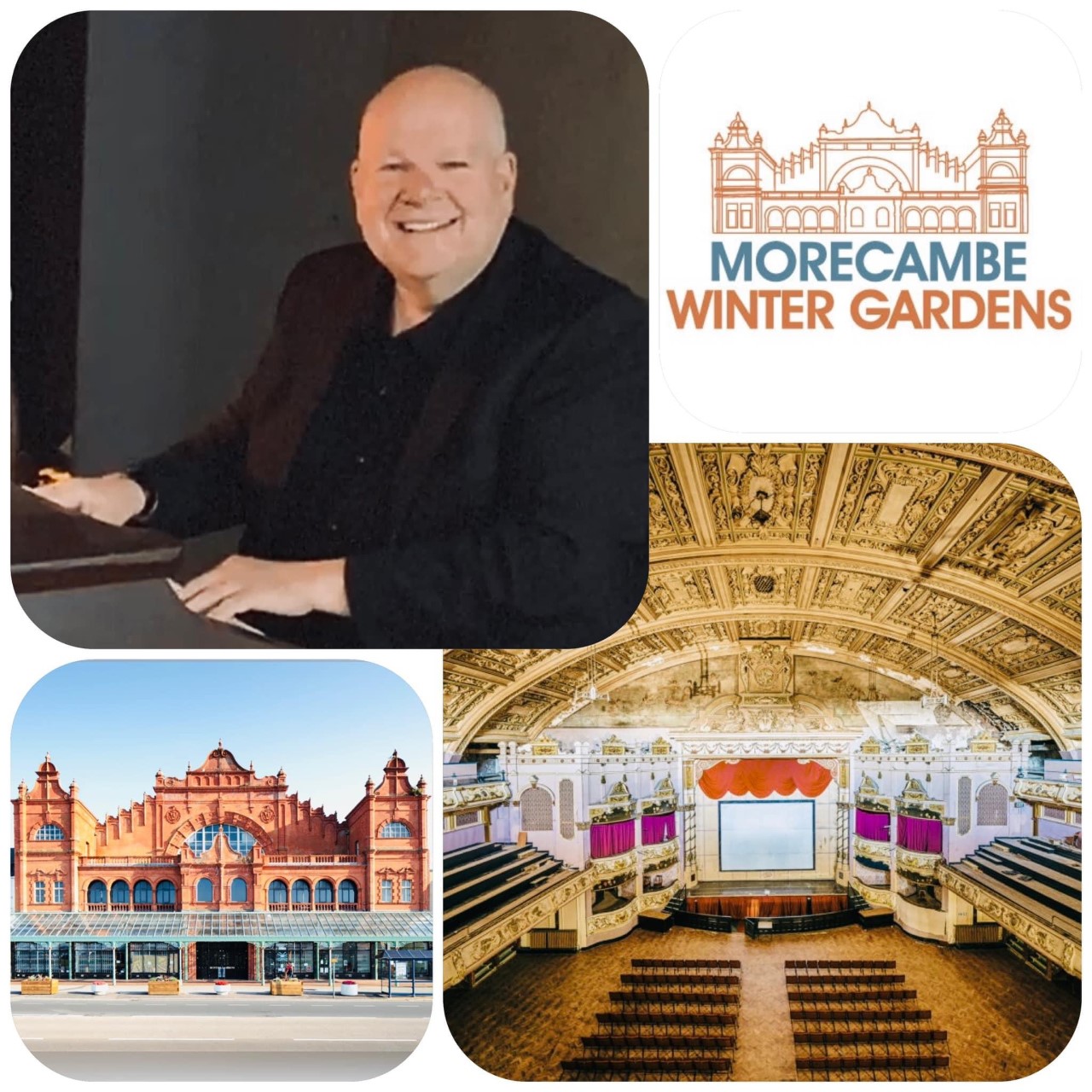 Deputising Organist at the Morecambe Winter Gardens - David Wood