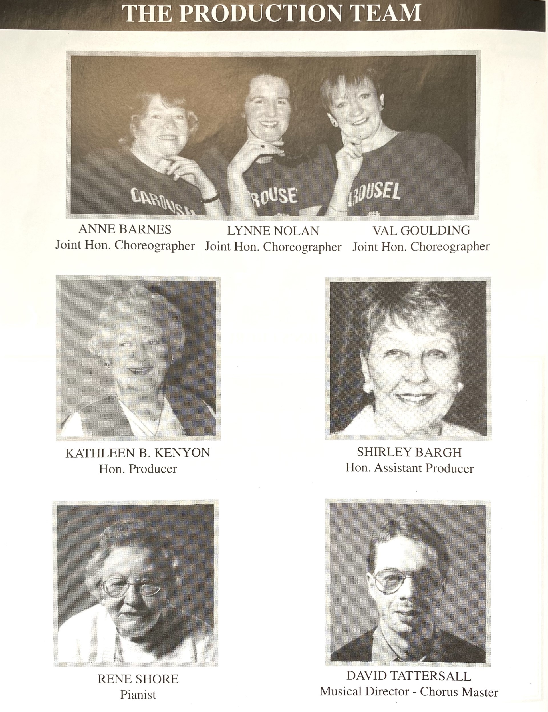 Lancaster Red Rose AODS Shows from 1990 to 1999
