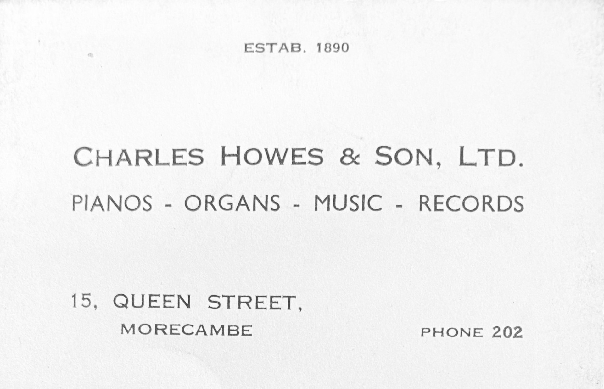 Charles Howes & Son